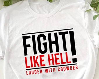 Fight Like Hell Shirt - Etsy