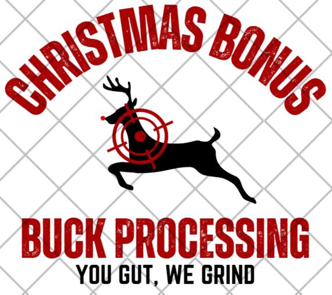 Merry Buck Season - Etsy