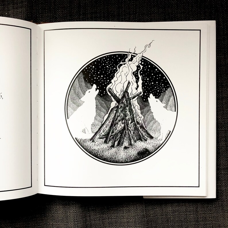 The Cremation of Sam Mcgee Illustrated Poem Book - Etsy