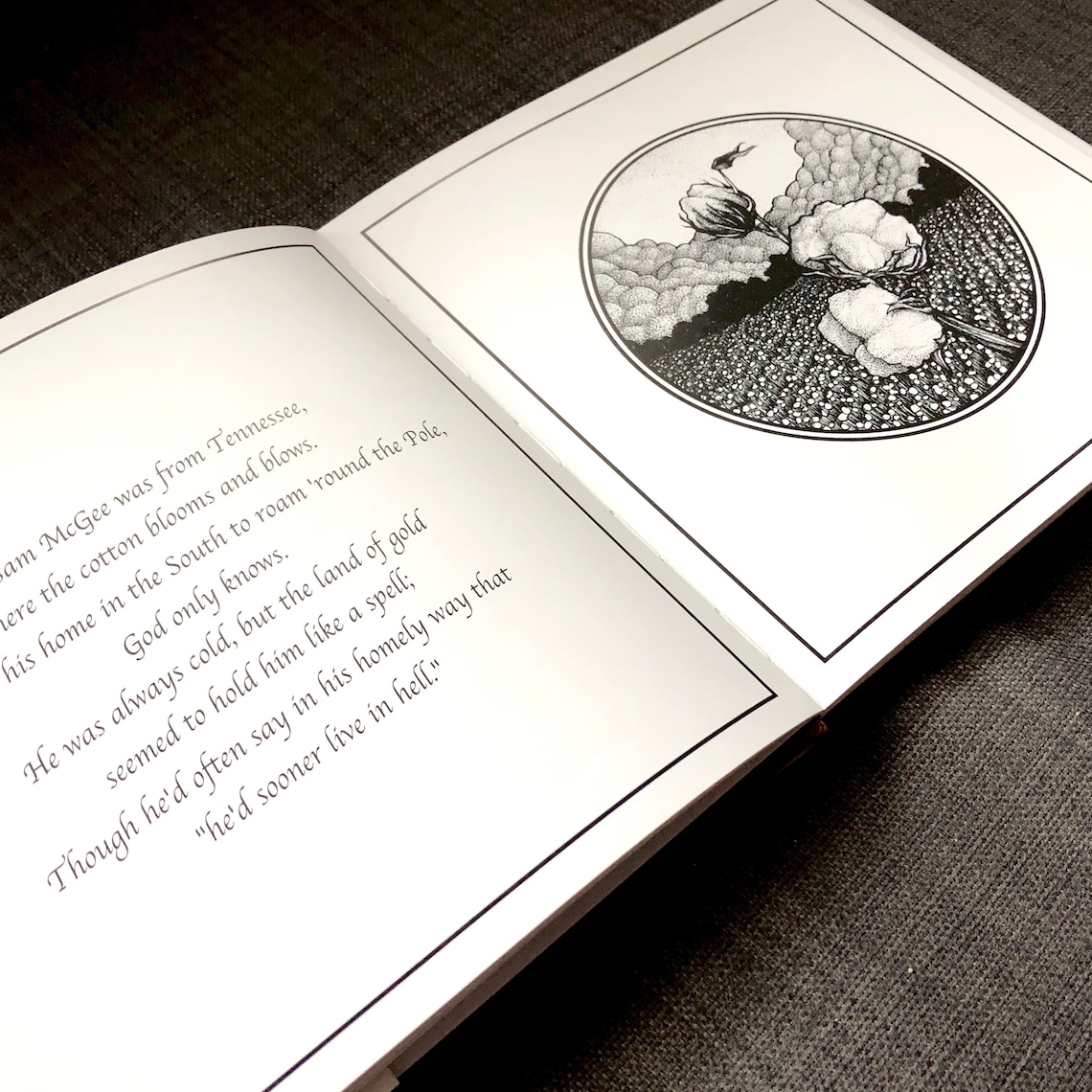 The Cremation of Sam Mcgee Illustrated Poem Book - Etsy
