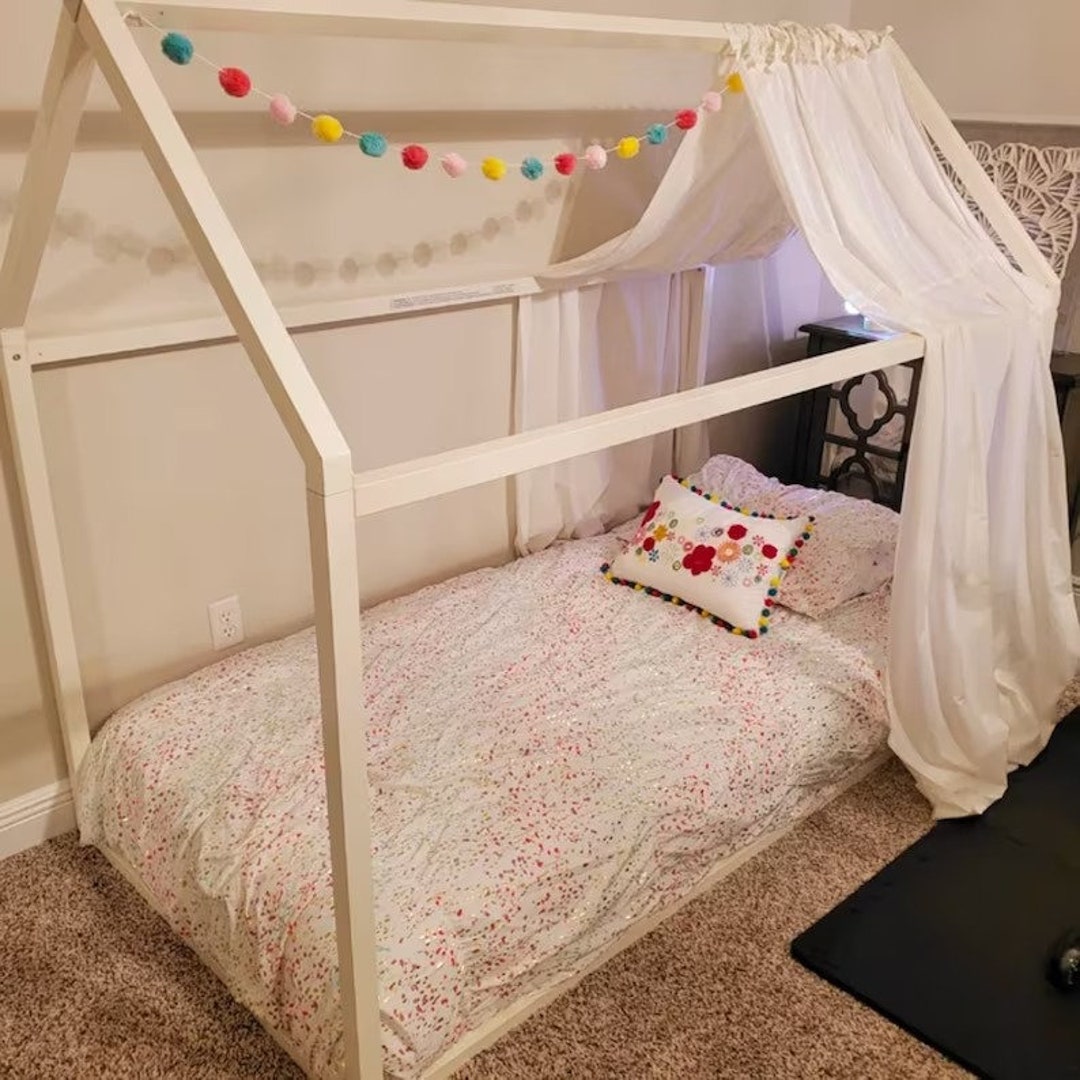 Metal Montessori Bed House Bed Frame Teepee Bed Wood Bed - Etsy