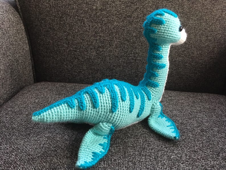 Sea monster crochet pattern | Etsy