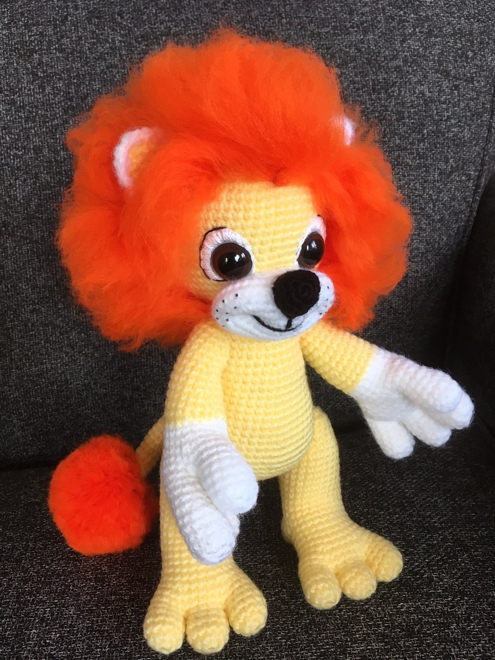 Lion Crochet Pattern tutorial | Etsy