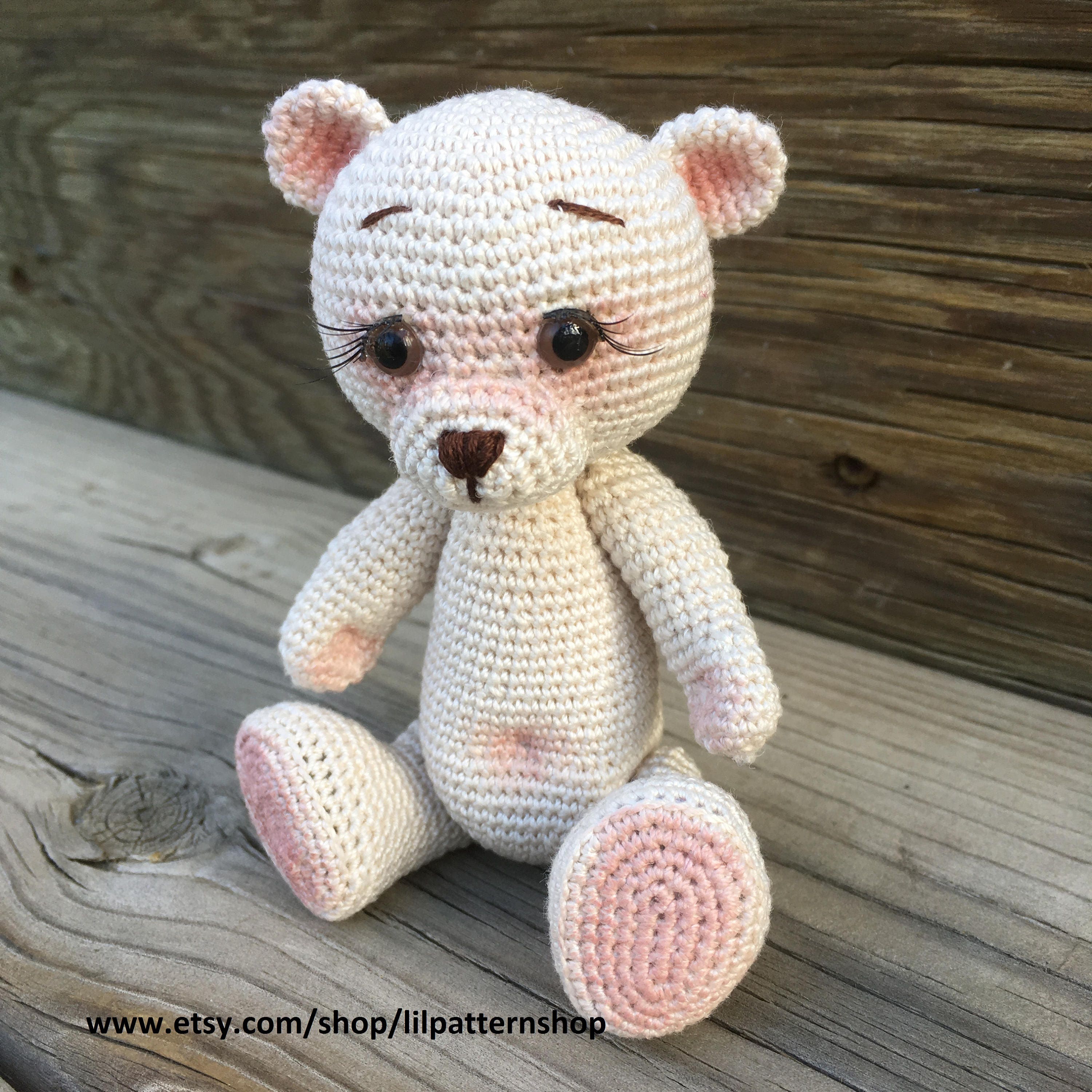 Little bear crochet pattern | Etsy