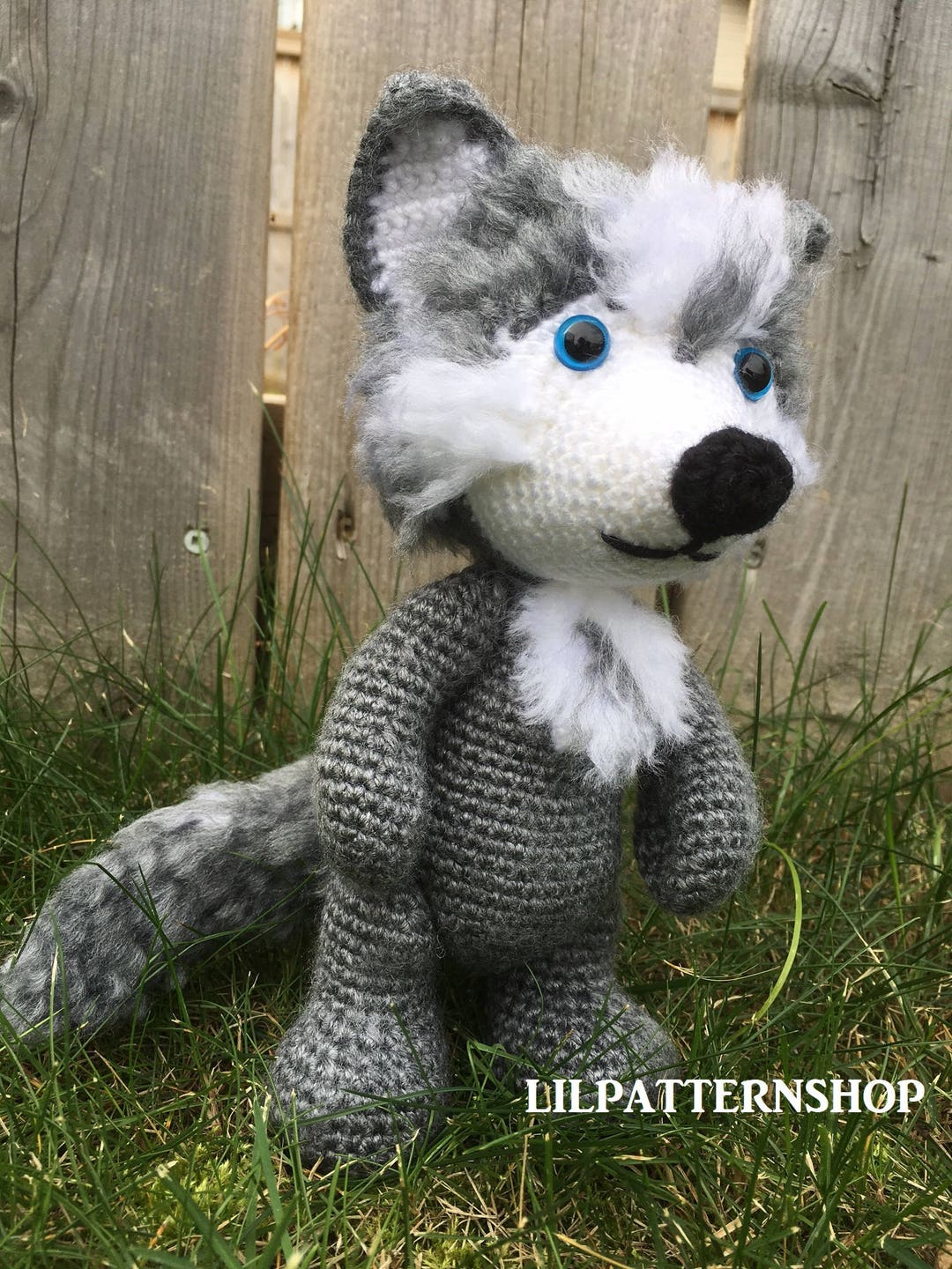 Husky Puppy Crochet Pattern - Etsy
