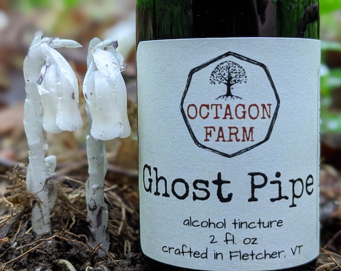 Ghost Pipe Tincture Indian Pipe Natural Extract Supplement Sleep Dream