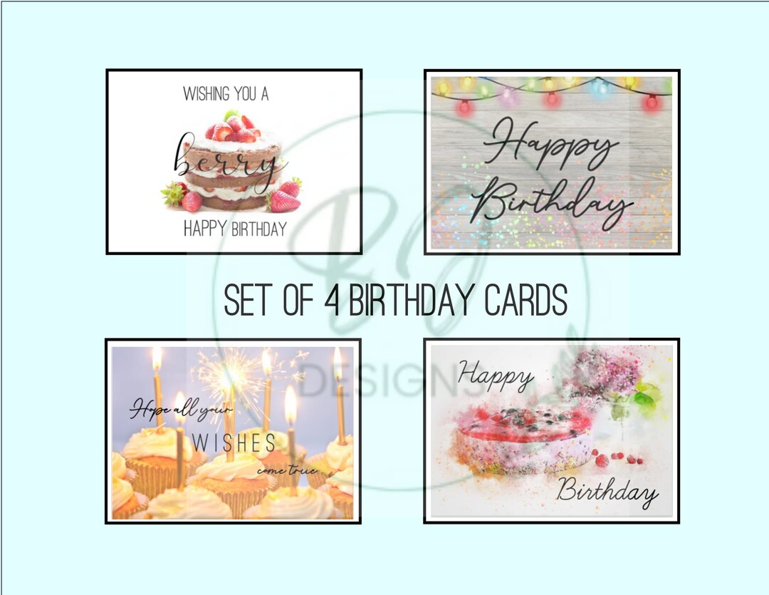 Birthday Cards | Printable Birthday Cards| Blank Birthday Cards ...