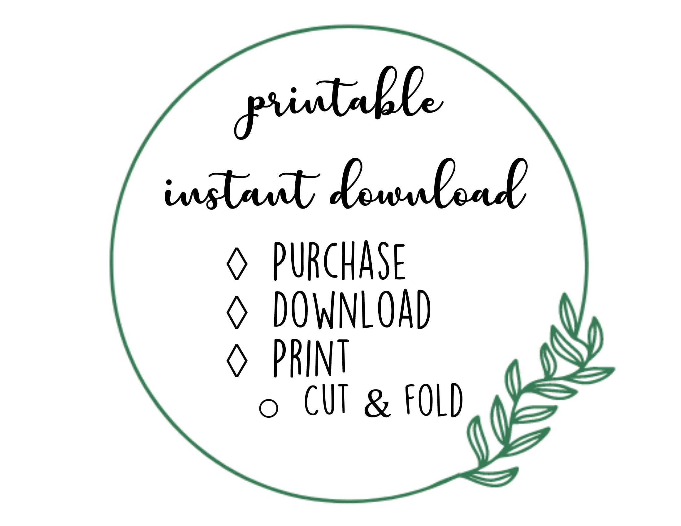 Perpetual Calendar| Greenery Design| PDF Printable| Farmhouse| Blank ...