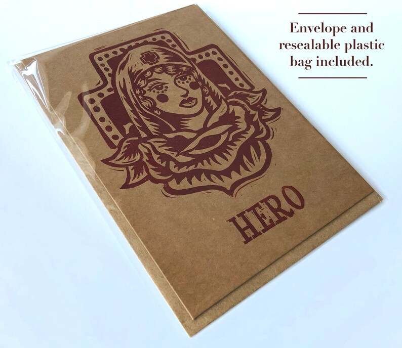 Nurse Hero Greeting Card Nurse Gift Gift for Her Nurse | Etsy