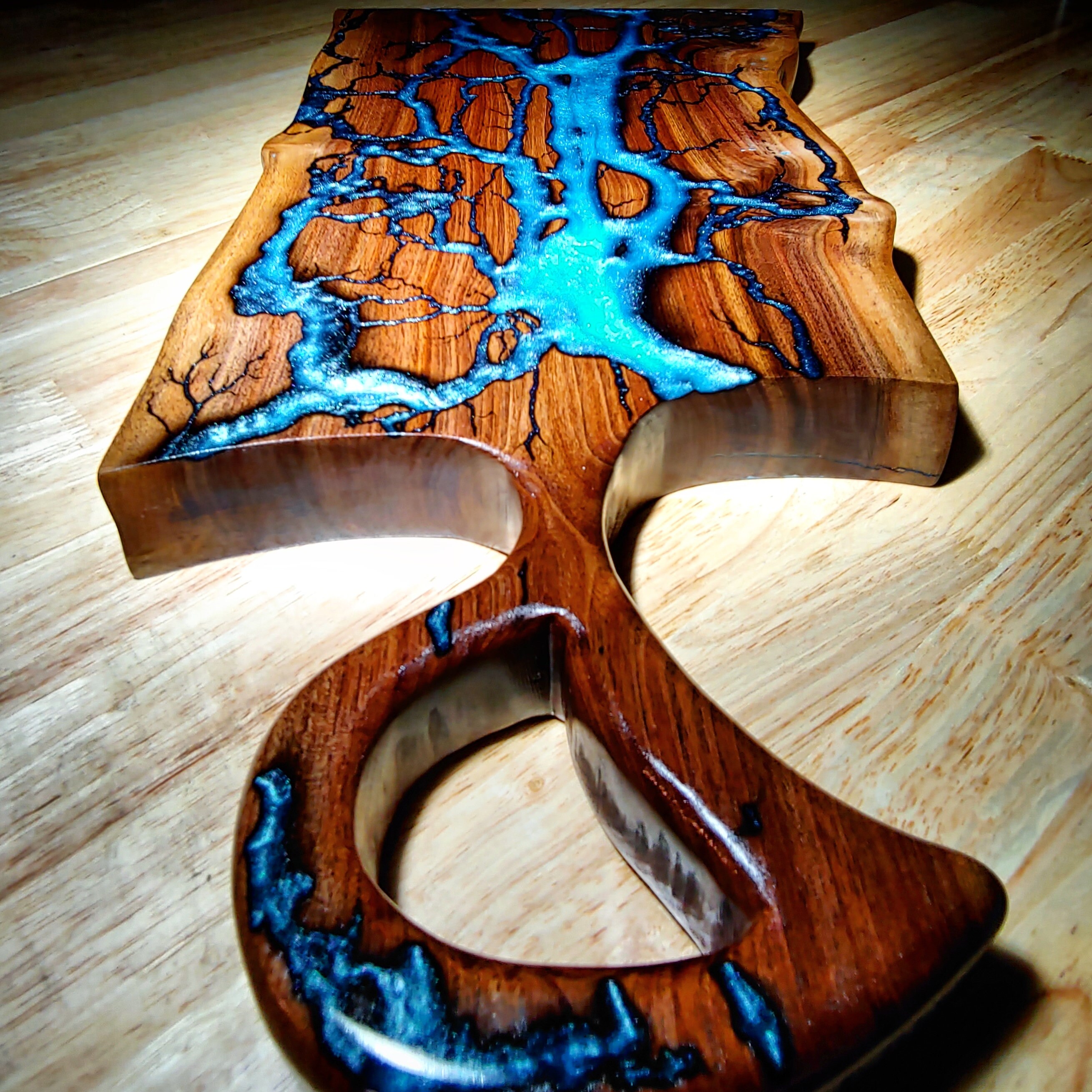 Walnut Charcuterie Board W Handle