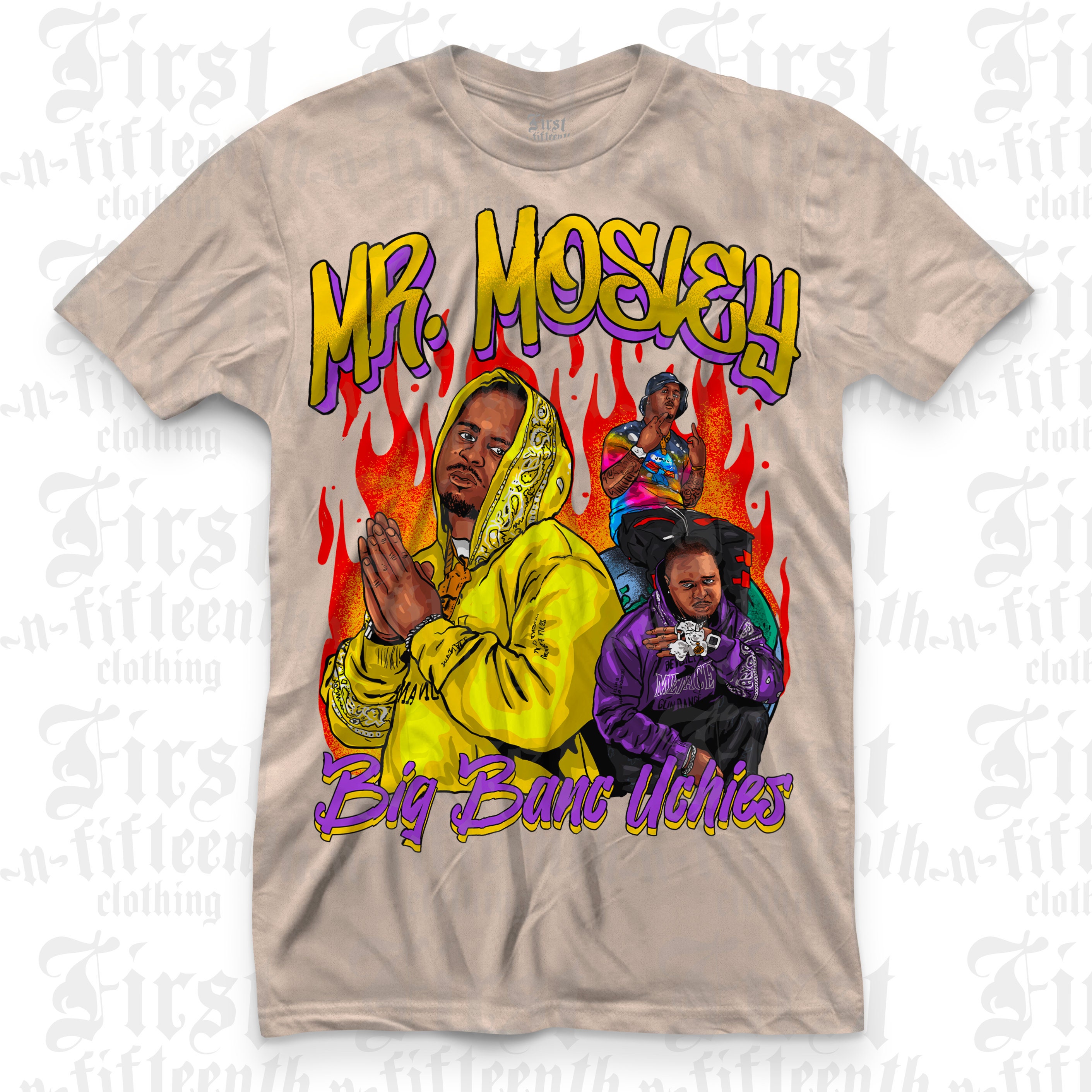 Drakeo the Ruler Mr. Mosley Big Bank Uchies Tee Hip Hop Streetwear ...