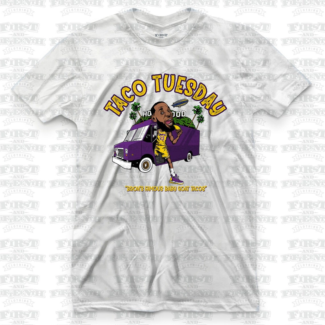 Lebron James Taco Tuesday Los Angles Lakers LA GOAT NBA - Etsy