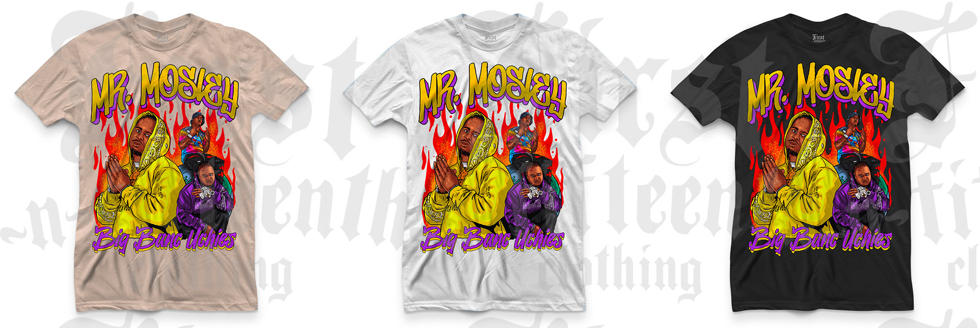 Drakeo the Ruler Mr. Mosley Big Bank Uchies Tee Hip Hop Streetwear ...
