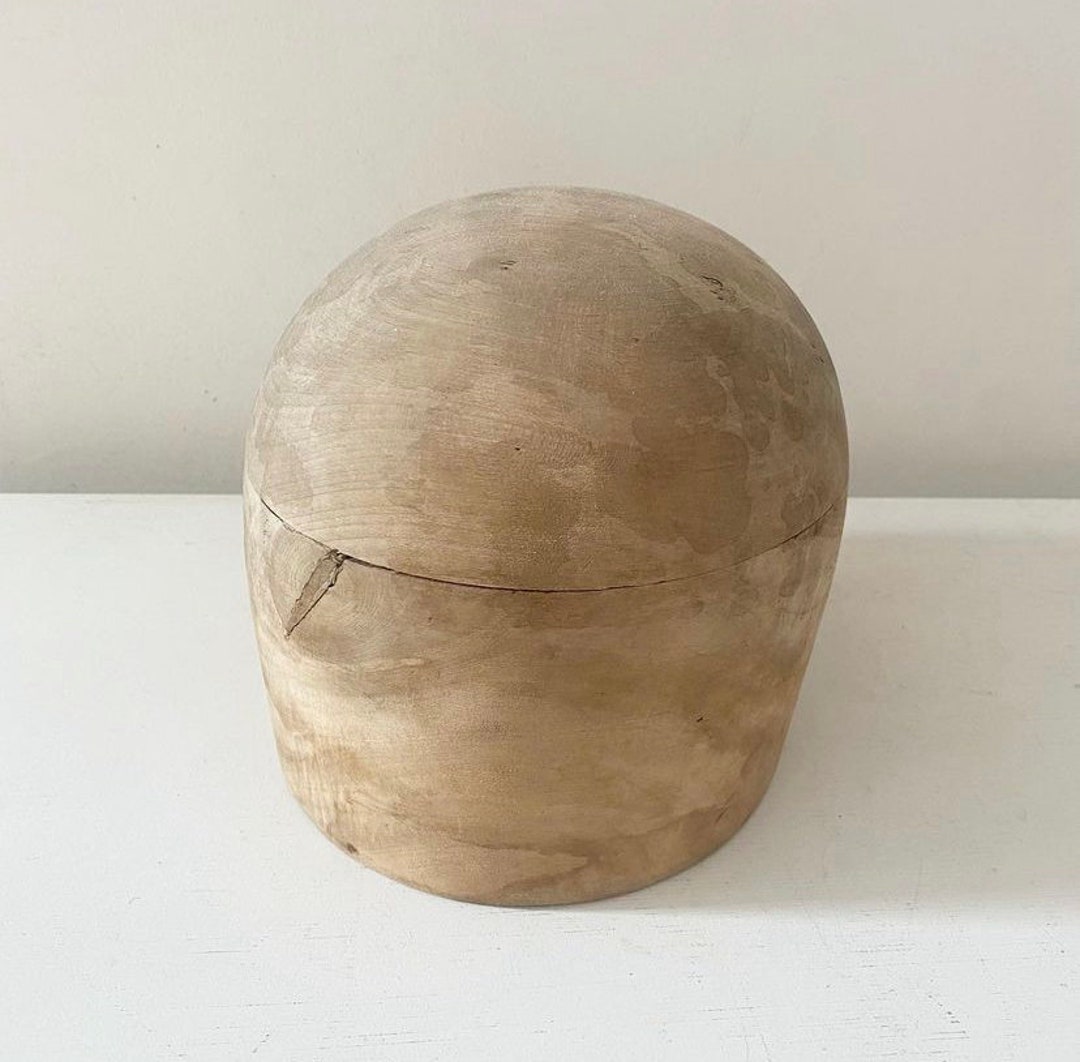 SUPERB Vintage Wooden Hat Form From France - Etsy