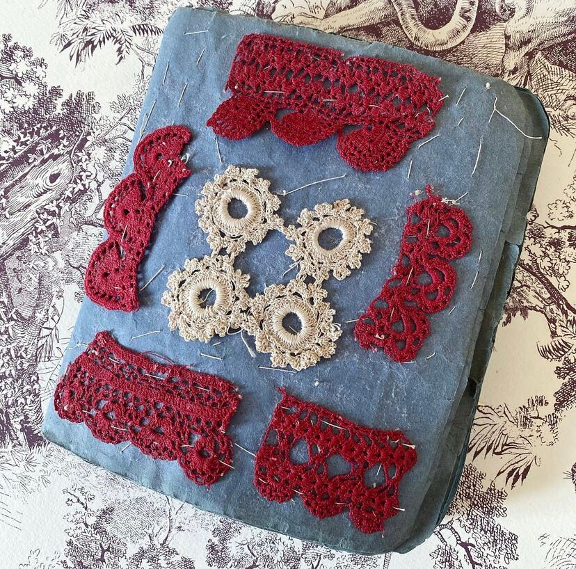 Superb Old Crochet Sample Book From France - Etsy