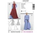 Burda 7977 Sewing Pattern Misses' Medieval Early - Etsy