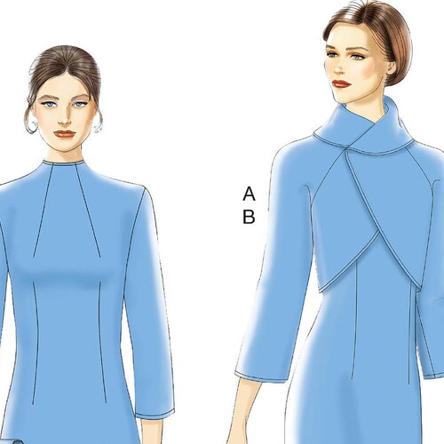 V9266 Vogue 9266 or Vogue 1736 Sewing Pattern Vintage Style of | Etsy