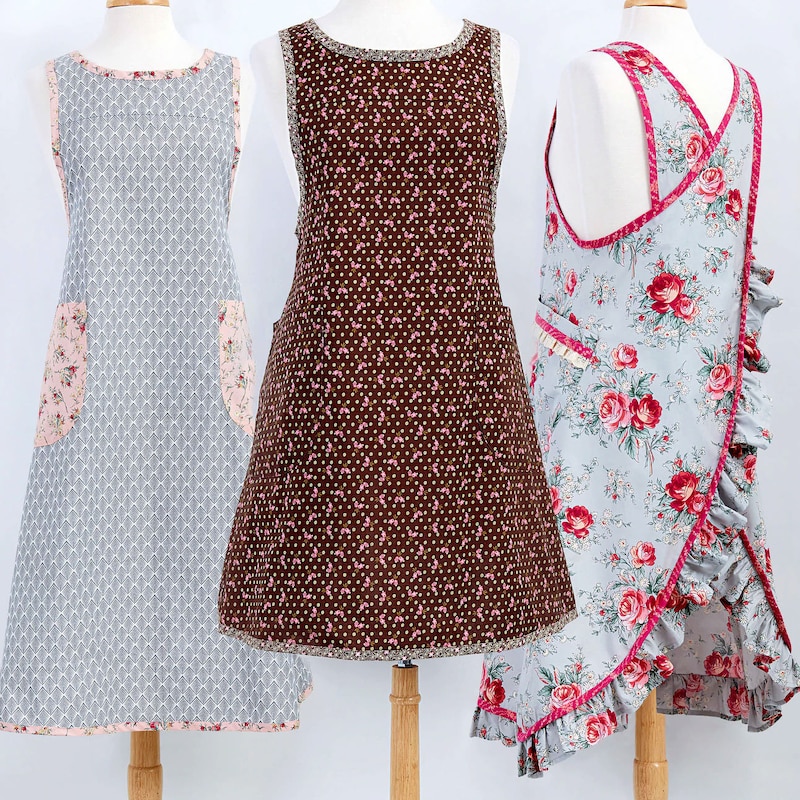 Wrap Apron Pattern - Etsy