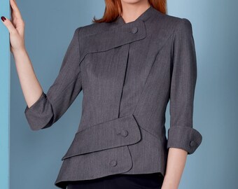V8333 Vogue 8333 SEWING PATTERN Semi-fitted Lined Jacket Claire ...
