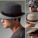 V8869 Vogue 8869 Sewing Pattern 5 Mens' Lined Ivy Cap Brimmed Fedora ...