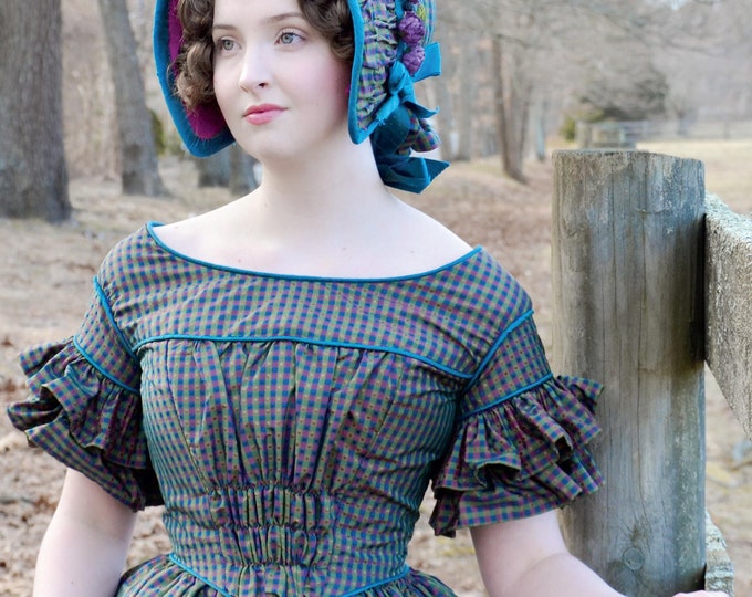 M7988 Sewing Pattern 1860s Historic Misses' Costume Dress Sizes 6-14/14 ...