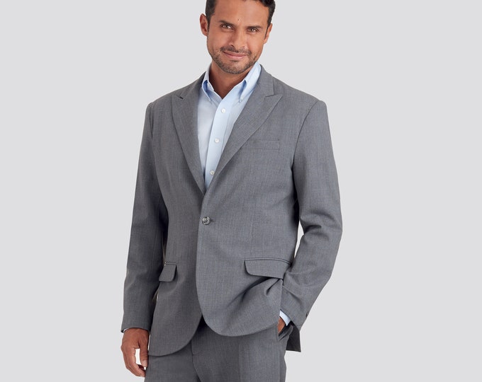 S9241 Sewing Pattern Simplicity 9241 Men's Formal Suit Jacket Pants ...
