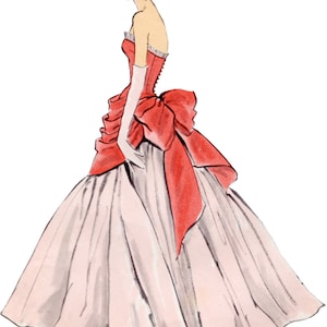 V1931 Vogue 1931 Sewing Pattern Vintage 1950's Design Misses' Special ...