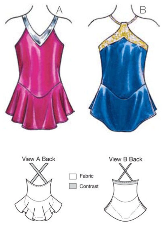 K3769 Kwik Sew 3769 Sewing Pattern Misses' Leotards With - Etsy UK