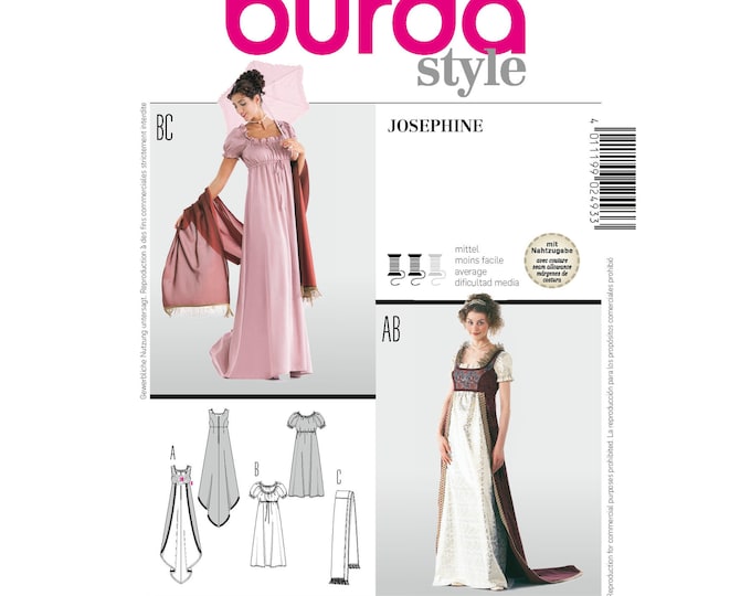 Burda 7701 Sewing Pattern Misses' Indian Traditional Fitted Sari Top ...