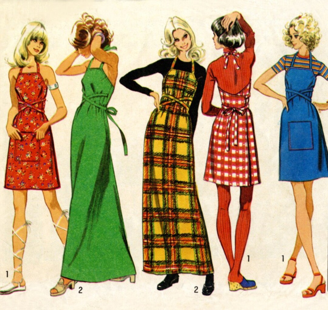 S9739 Sewing Pattern Vintage 1970s Misses Jumper Wrap-dresses ...