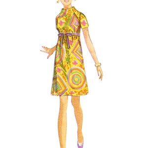 S9845 Sewing Pattern 1960's Vintage Retro Style Misses' Dresses EASY ...