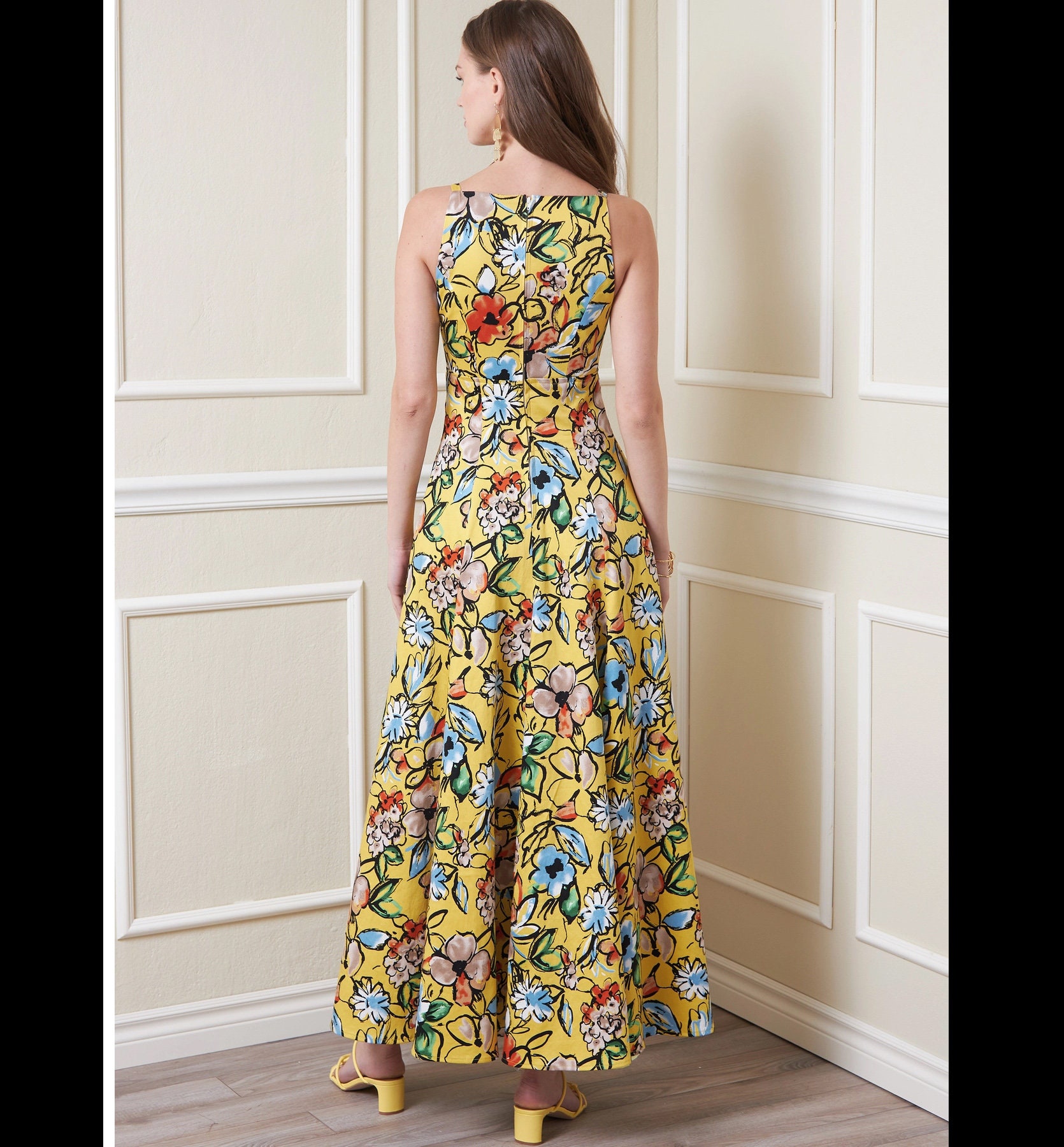 V1882 Vogue 1882 Sewing Pattern Fit Flared Dress Custom Fit for A-B-C-D ...