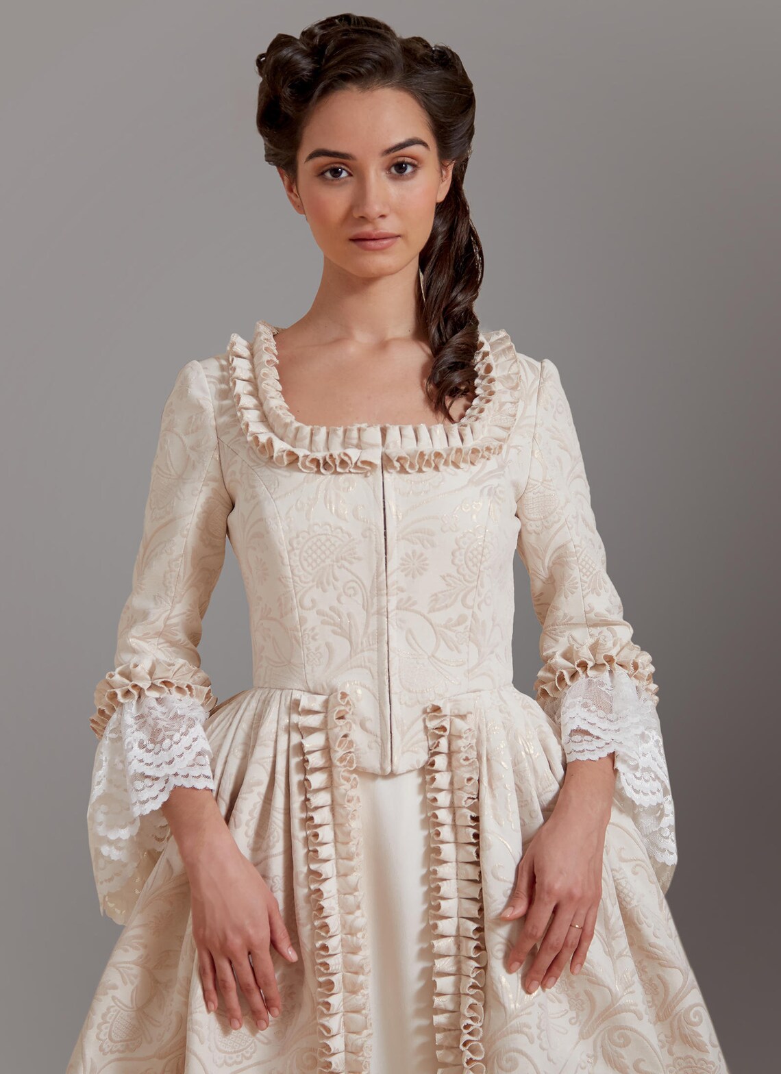 M7965 Sewing Pattern Georgian Historic Misses' Costume Dress Claire ...