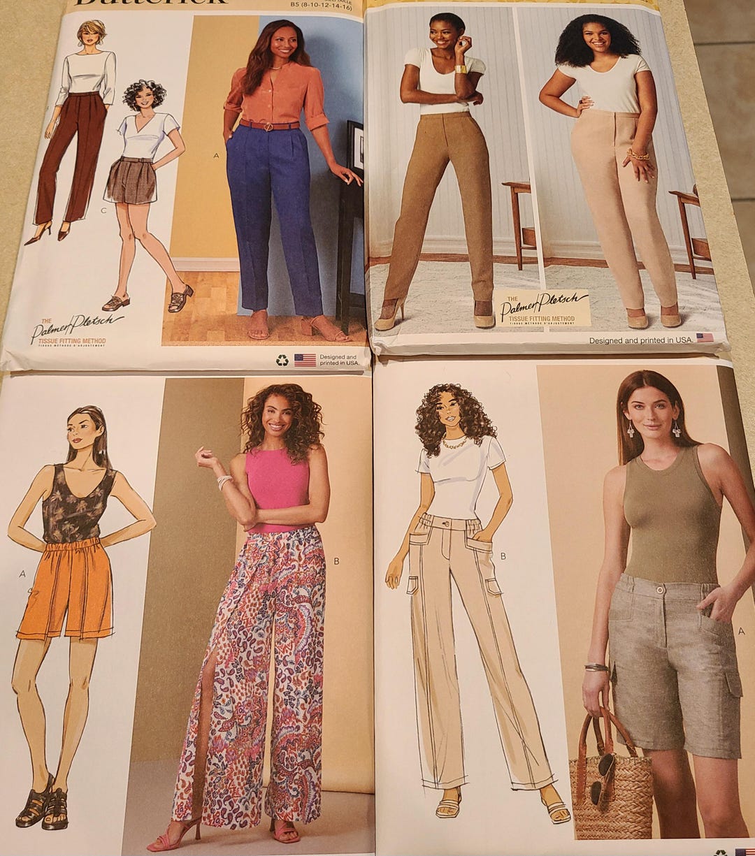 NEW Sewing Pattern Pants Shorts Butterick B6845 B6878 B6898 B7000 Your ...