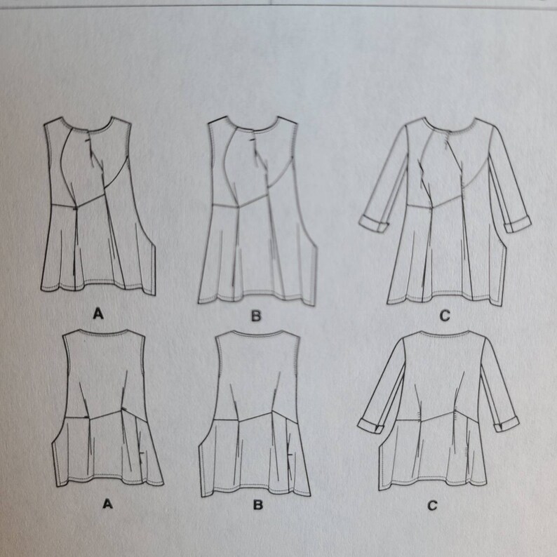 V9317 Vogue 9317 Sewing Pattern EASY Designer Marcy Tilton - Etsy