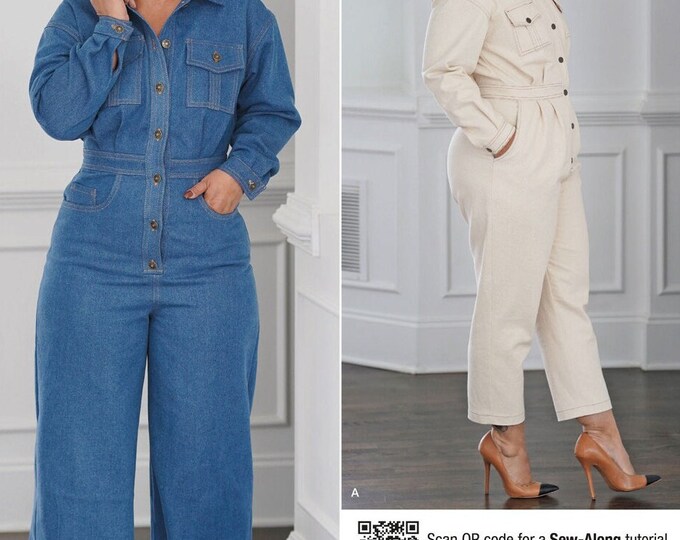 S9822 Sewing Pattern Mimi G Jumpsuit Sizes 8-26 Simplicity 9822 - Etsy