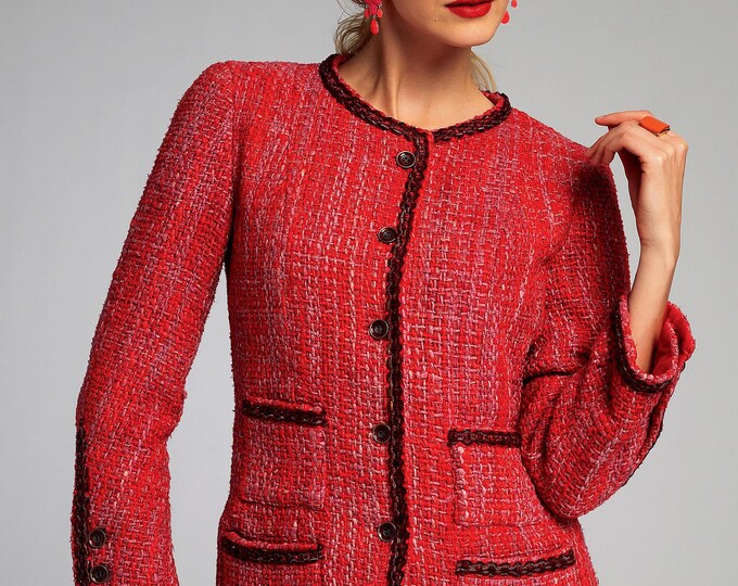V8804 Vogue 8804 SEWING PATTERN Semi-fitted Lined Jacket Claire ...