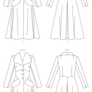 V1669 Vogue 1669 Sewing Pattern Vintage 1950's Design 1949 Wide Collar ...