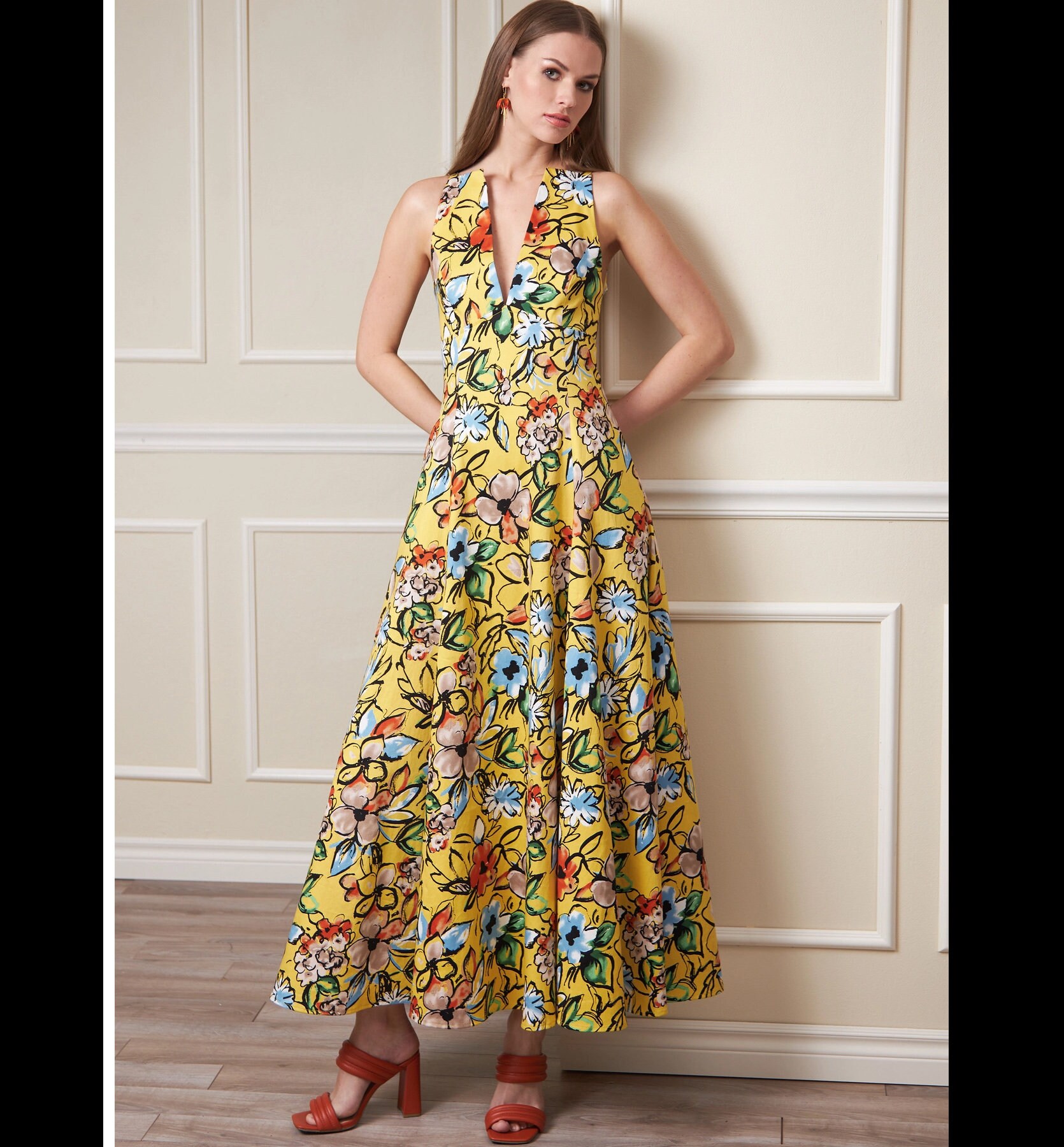 V1882 Vogue 1882 Sewing Pattern Fit Flared Dress Custom Fit for A-B-C-D ...