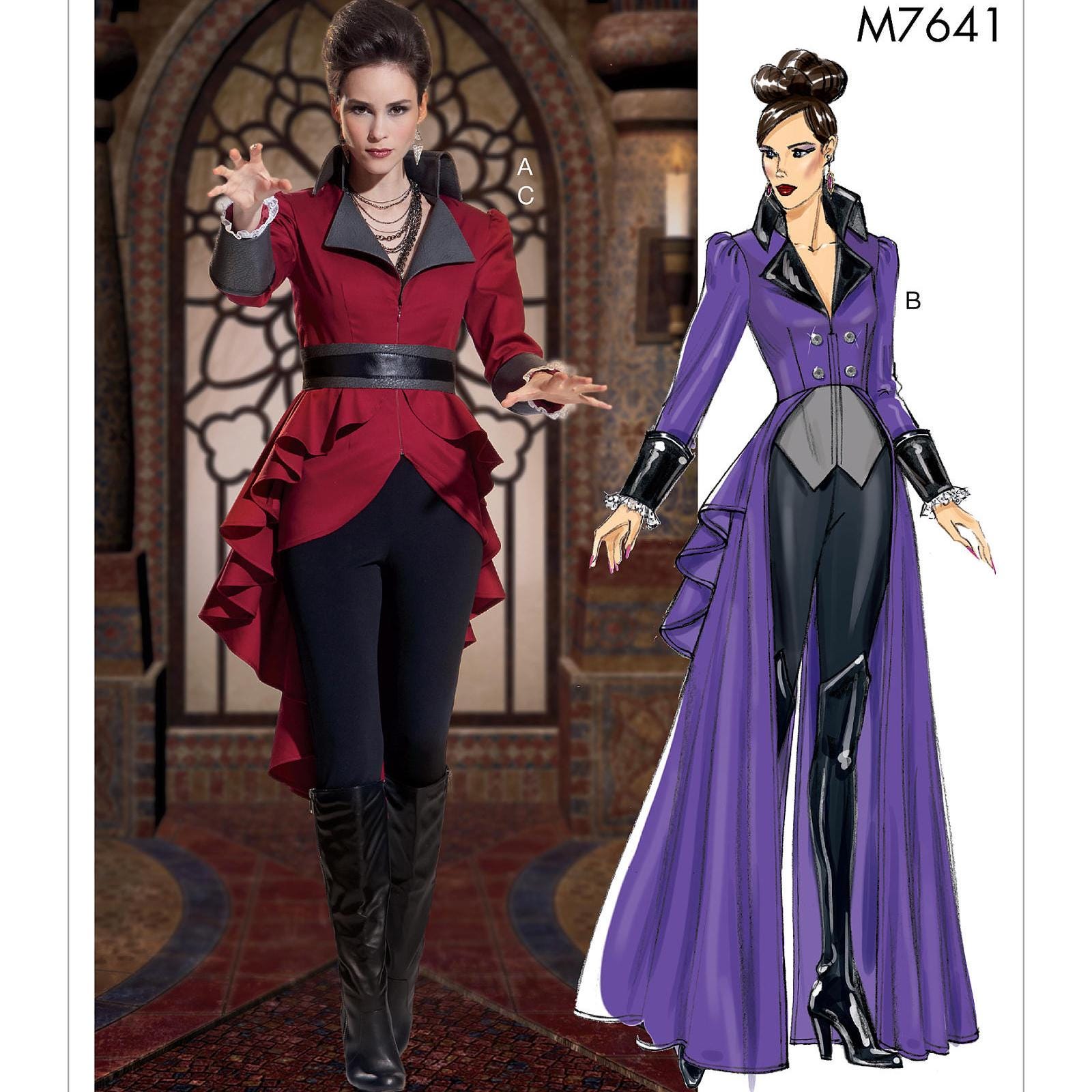 NEW Sewing Pattern Misses' Vampire Lady Fantasy Costume Sizes 6-14 or ...