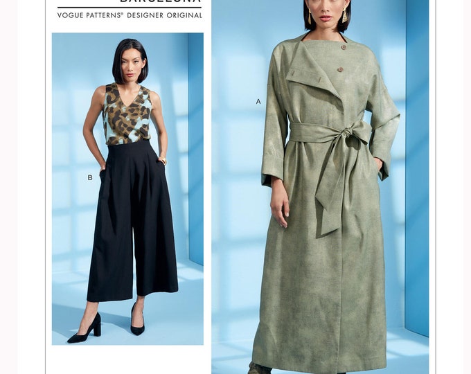 V1550 VOGUE 1550 Sewing Pattern From Designer Paco Peralta Barcelona ...