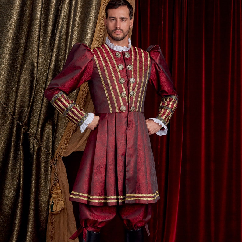 S9095 Sewing Pattern Simplicity 9095 Men's Costume Renaissance Henry ...