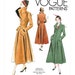 V1669 Vogue 1669 Sewing Pattern Vintage 1950's Design 1949 Wide Collar ...
