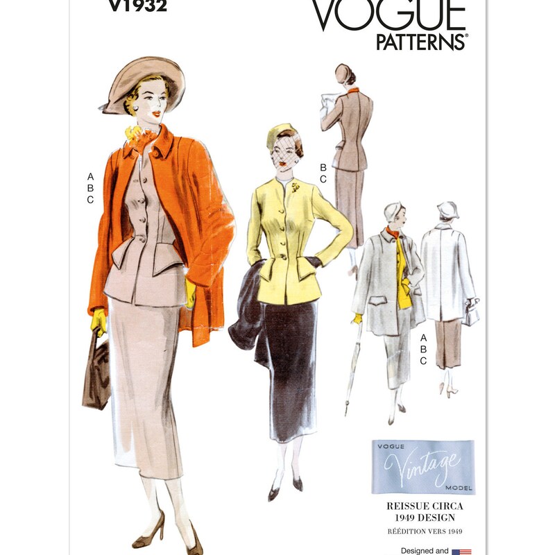Vogue Patterns Vintage - Etsy