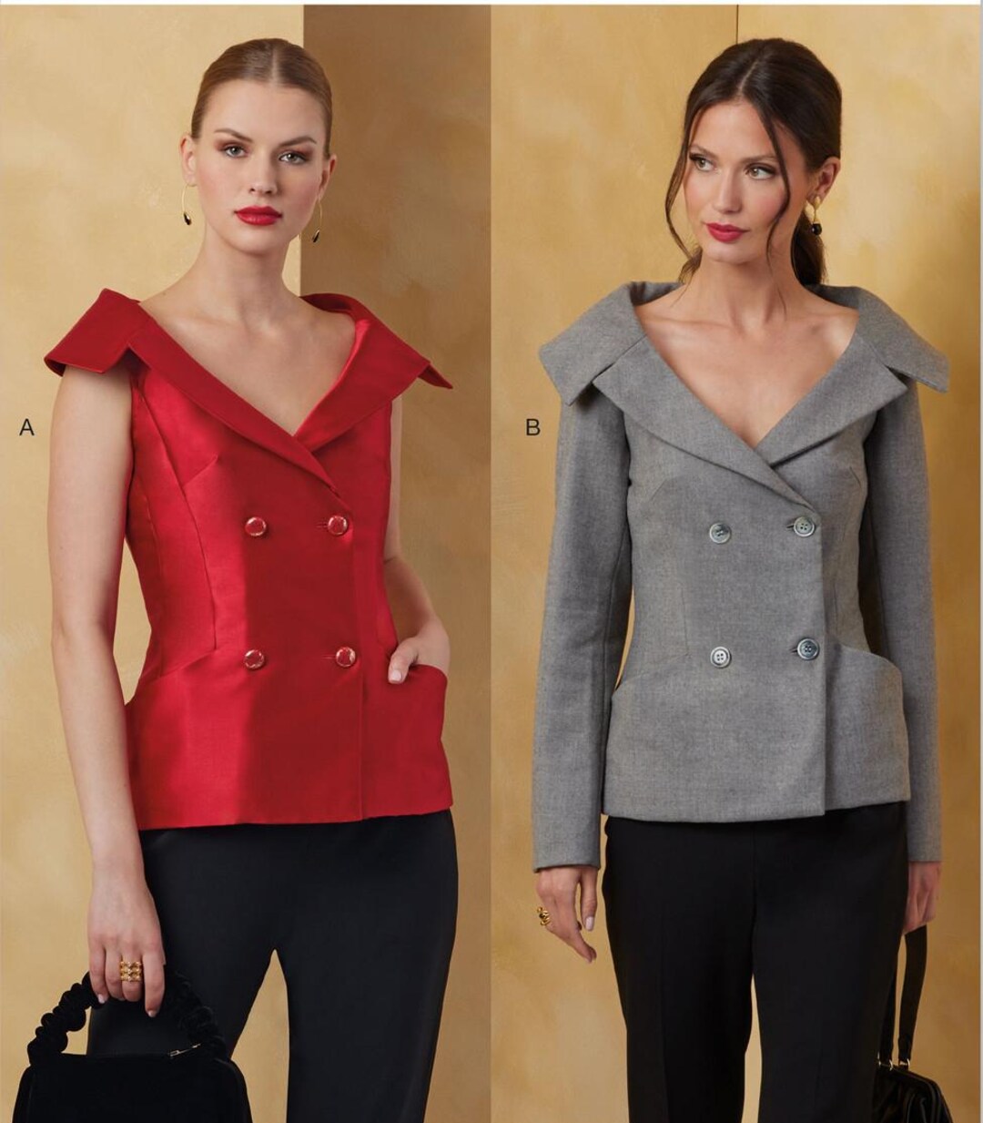 NEW Sewing Pattern Gorgeous Jacket Top Sizes 8-16 or 18-26 - Etsy