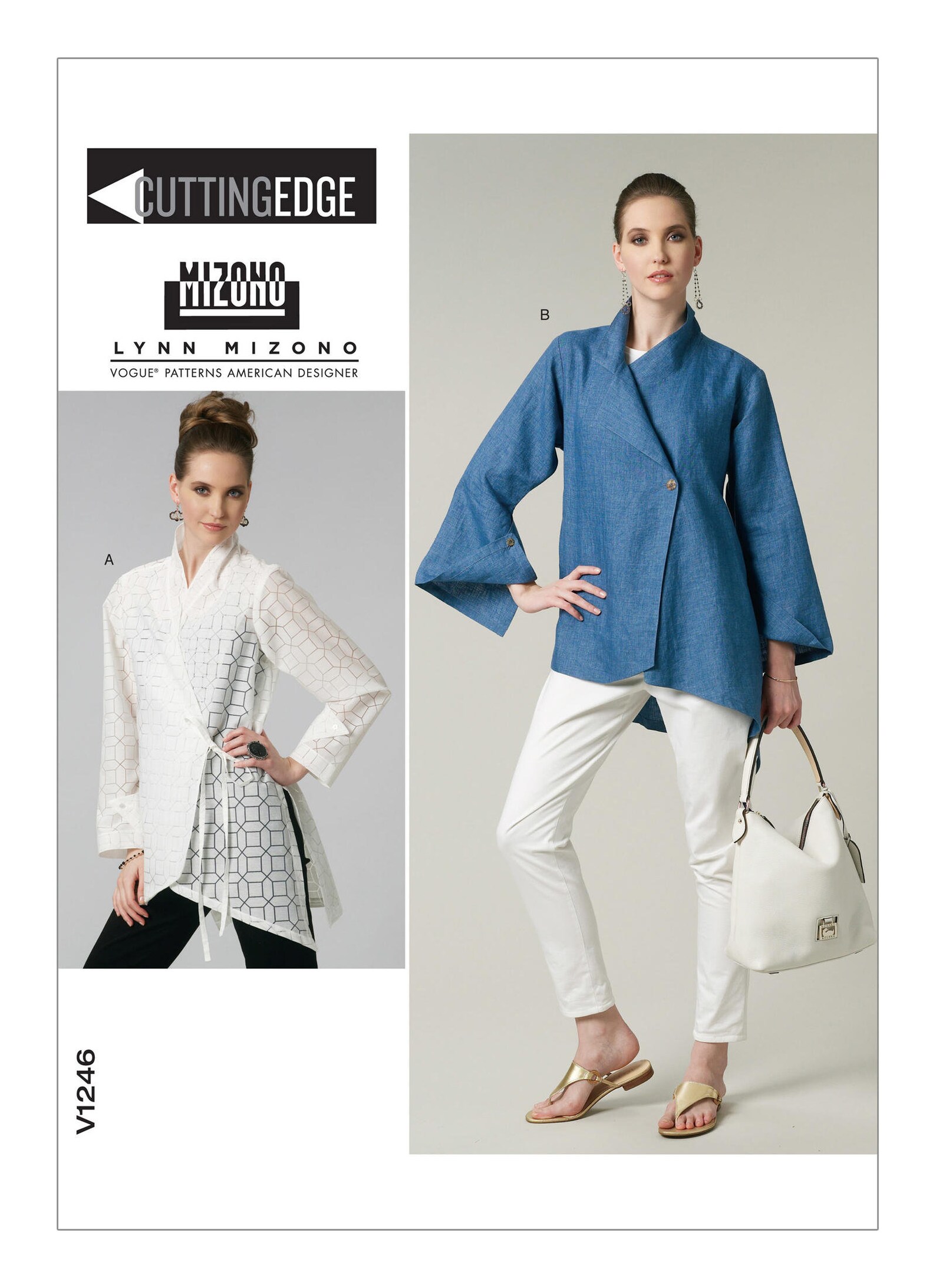 V1246 Vogue 1246 Sewing Pattern Designer's LYNN MIZONO - Etsy