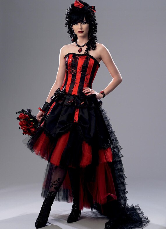 M2049 Sewing Pattern Misses' Costume Corset Skirt | Etsy
