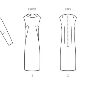 S9846 Sewing Pattern 1960's Vintage Retro Style Misses' Dresses EASY ...