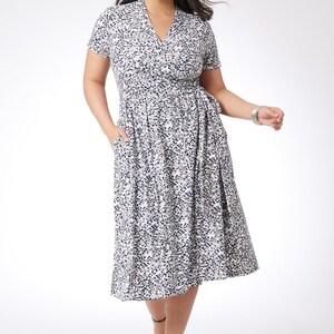 V2040 Sewing Pattern Designer Diane Von Furstenberg Misses' Dress Sizes ...