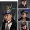 V8869 Vogue 8869 Sewing Pattern 5 Mens' Lined Ivy Cap Brimmed Fedora ...